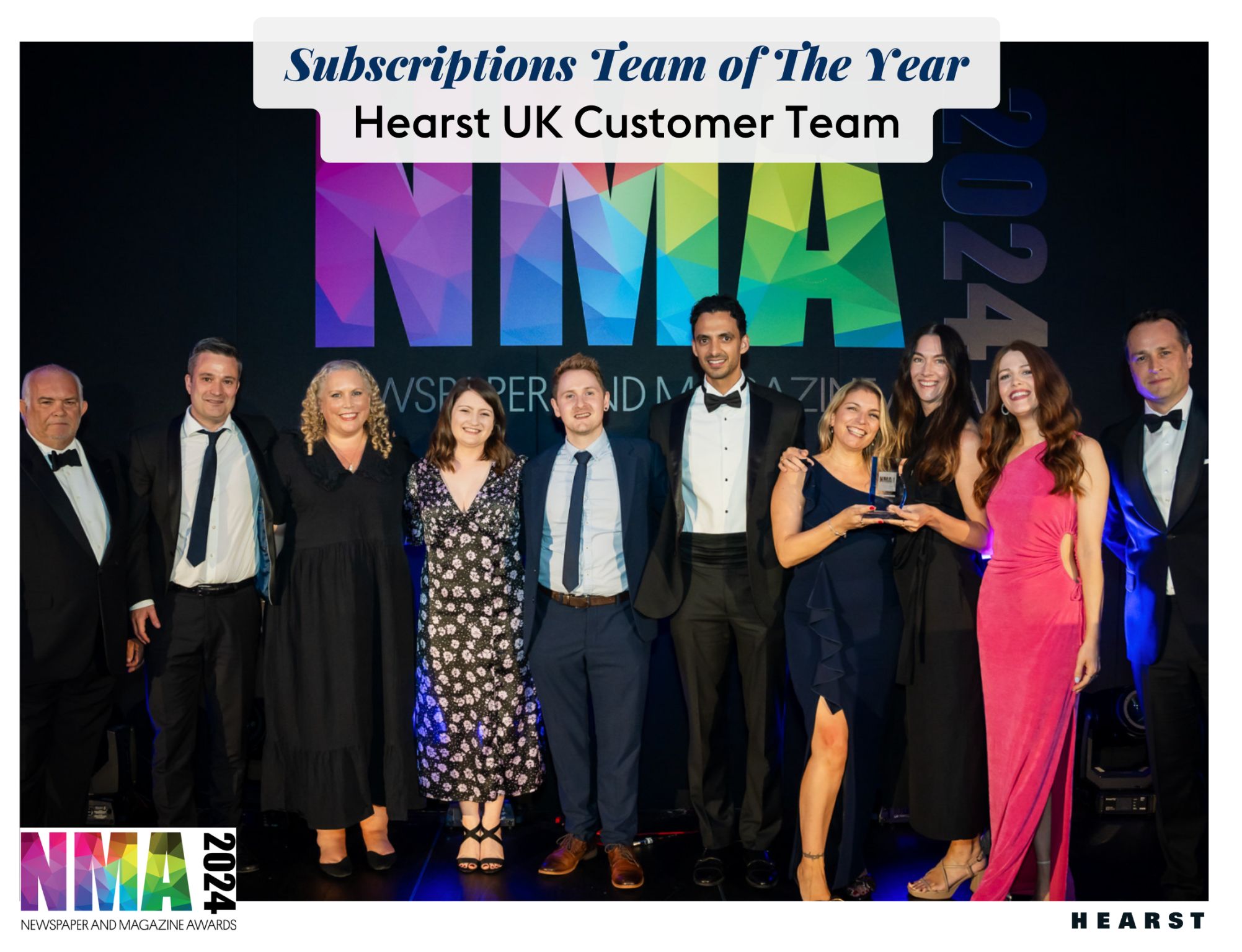 Hearst UK Wins 'Subscriptions Team of the Year' at NMA 2024 - Hearst ...