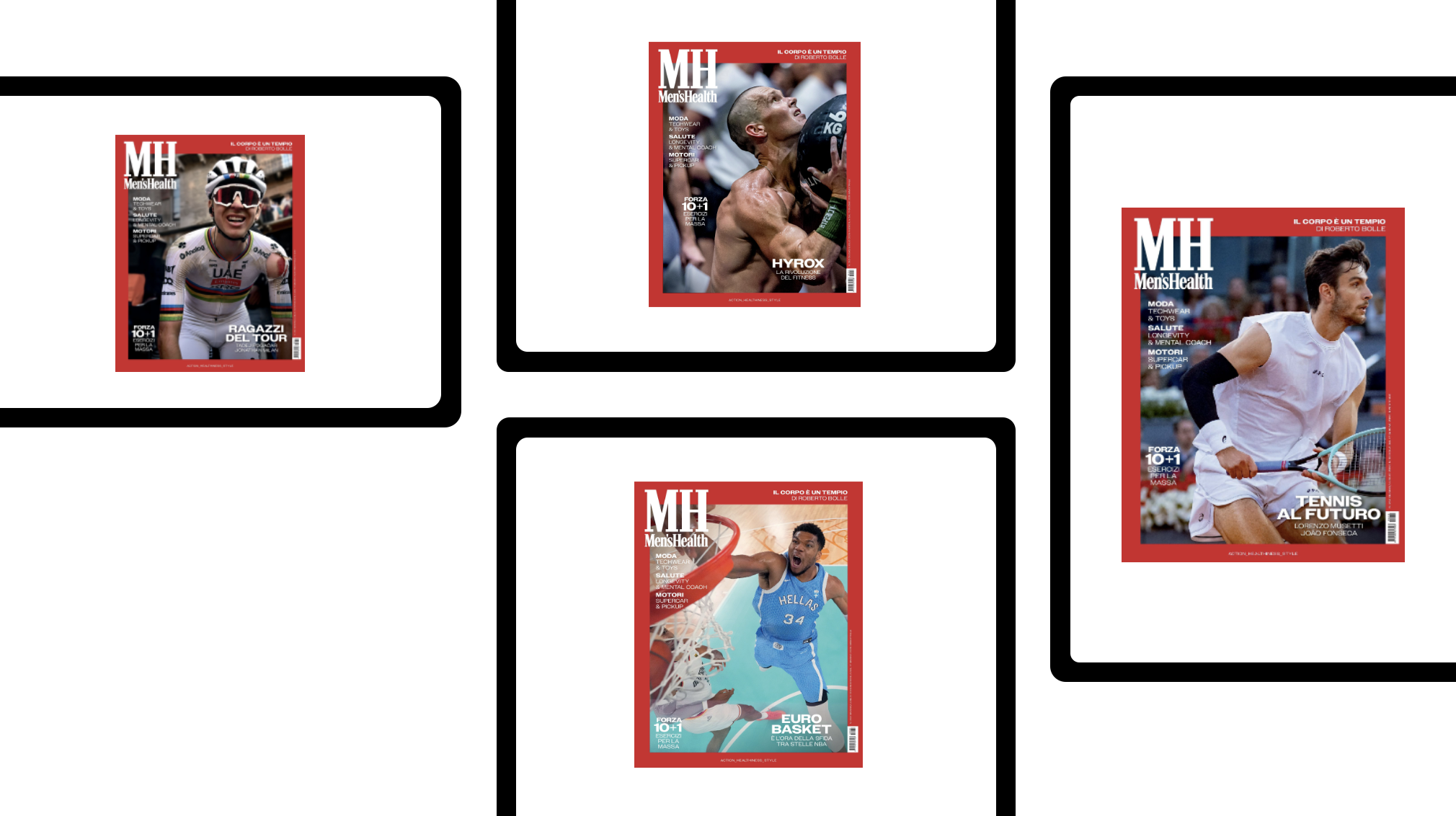Men's Health Italy Launches Redesigned "MH" Edition - Hearst Magazines